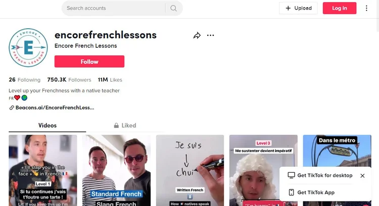 6 TikTok Accounts to Help You Perfect Your French — French Lessons in ...