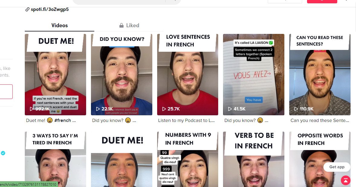 6 TikTok Accounts to Help You Perfect Your French — French Lessons in ...