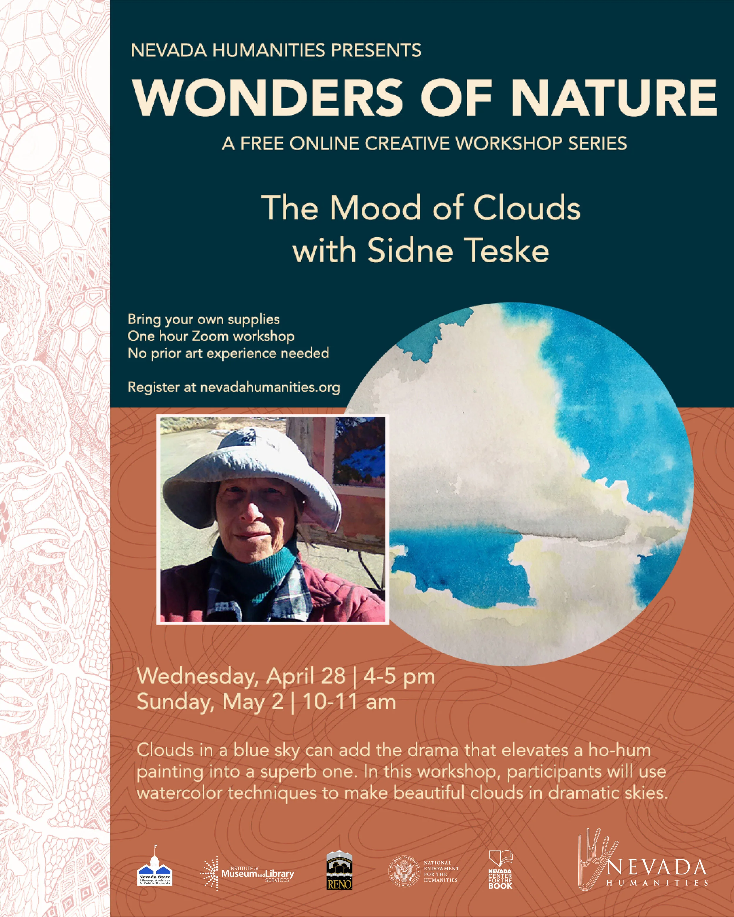 Wonders of Nature: The Mood of Clouds with Sidne Teske — Nevada Humanities