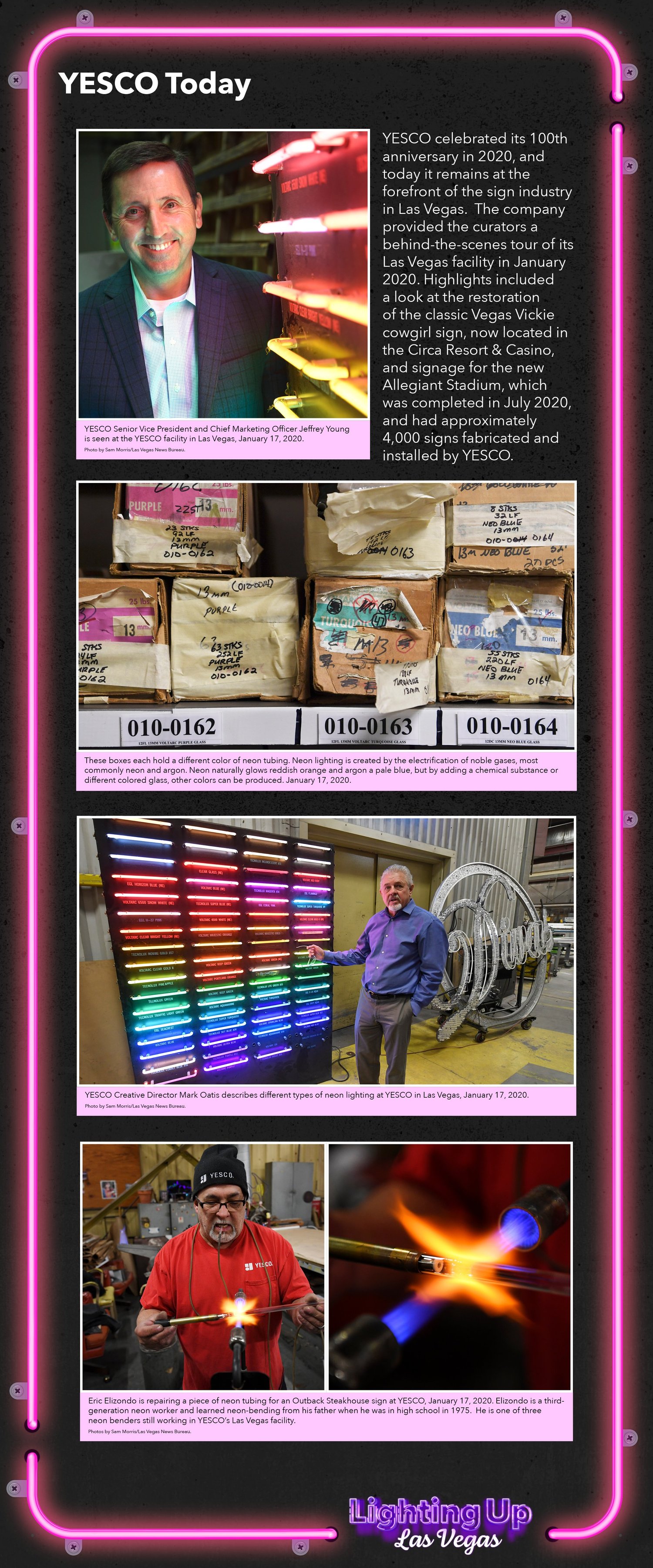 Lighting Up Las Vegas: YESCO Marks a Glittering Century — Nevada Humanities
