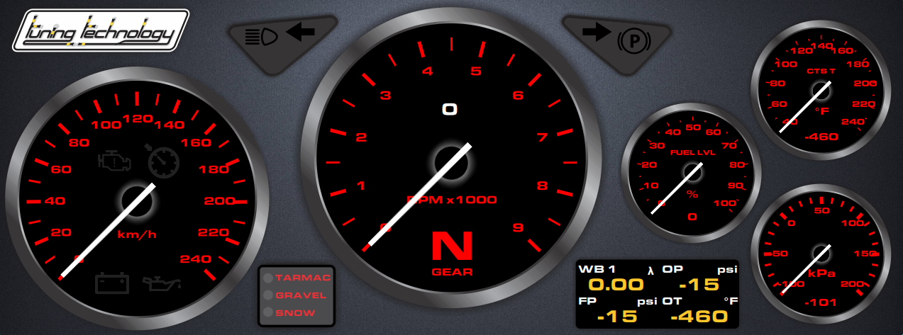 Haltech Dash Screen Design — Tuning Technology
