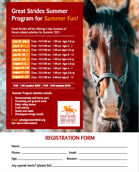 Events — GREAT STRIDES LI