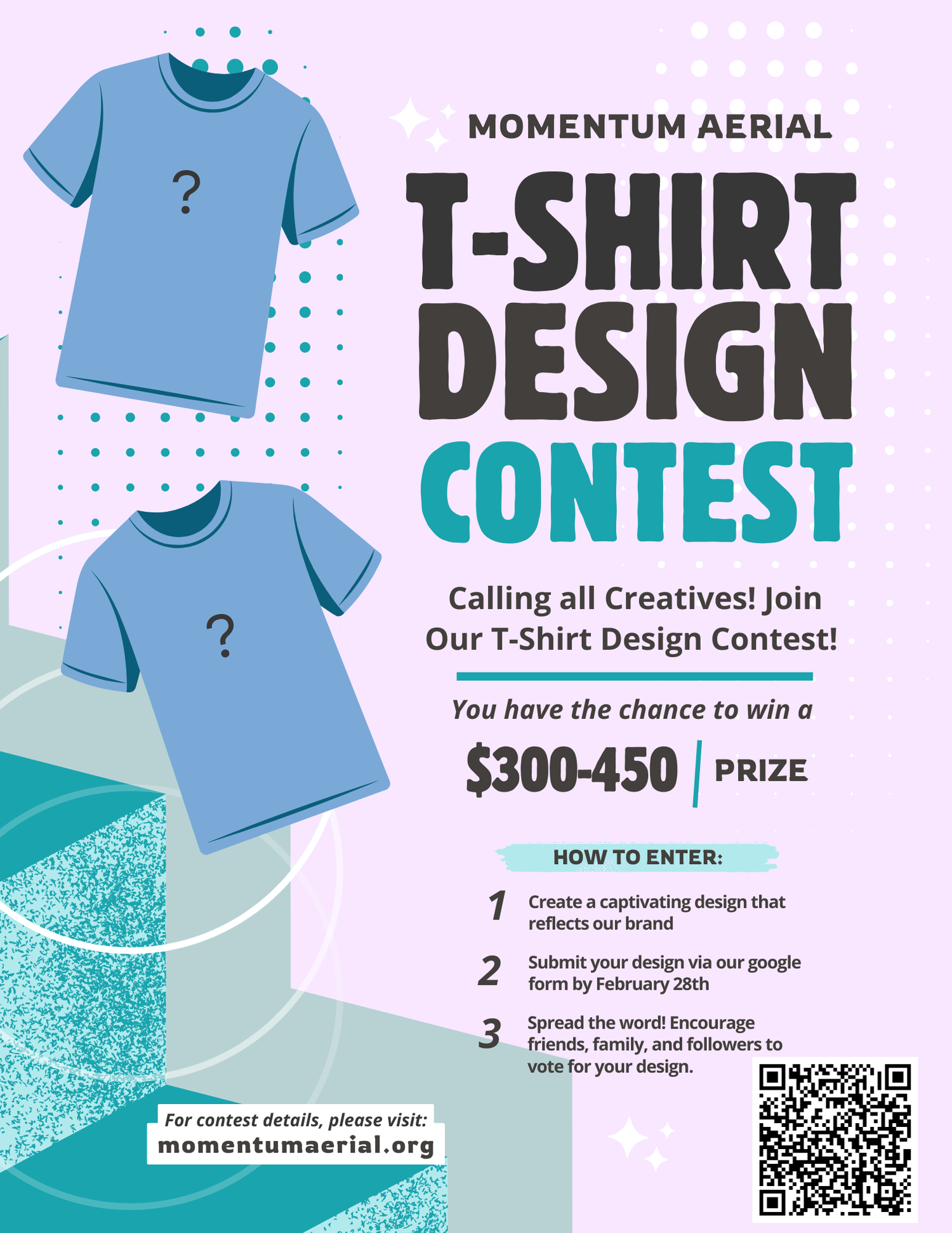 T-shirt Design Contest — Momentum Aerial