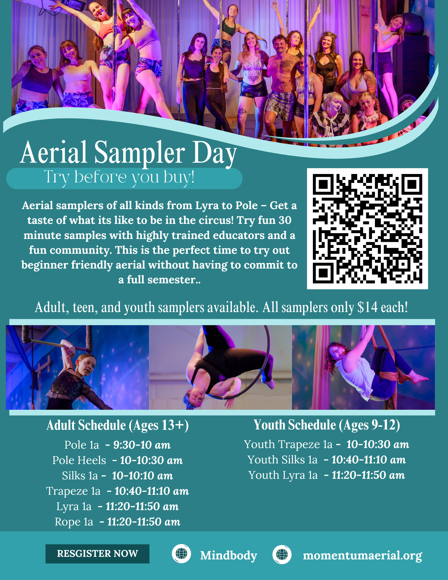 Sampler Day — Momentum Aerial