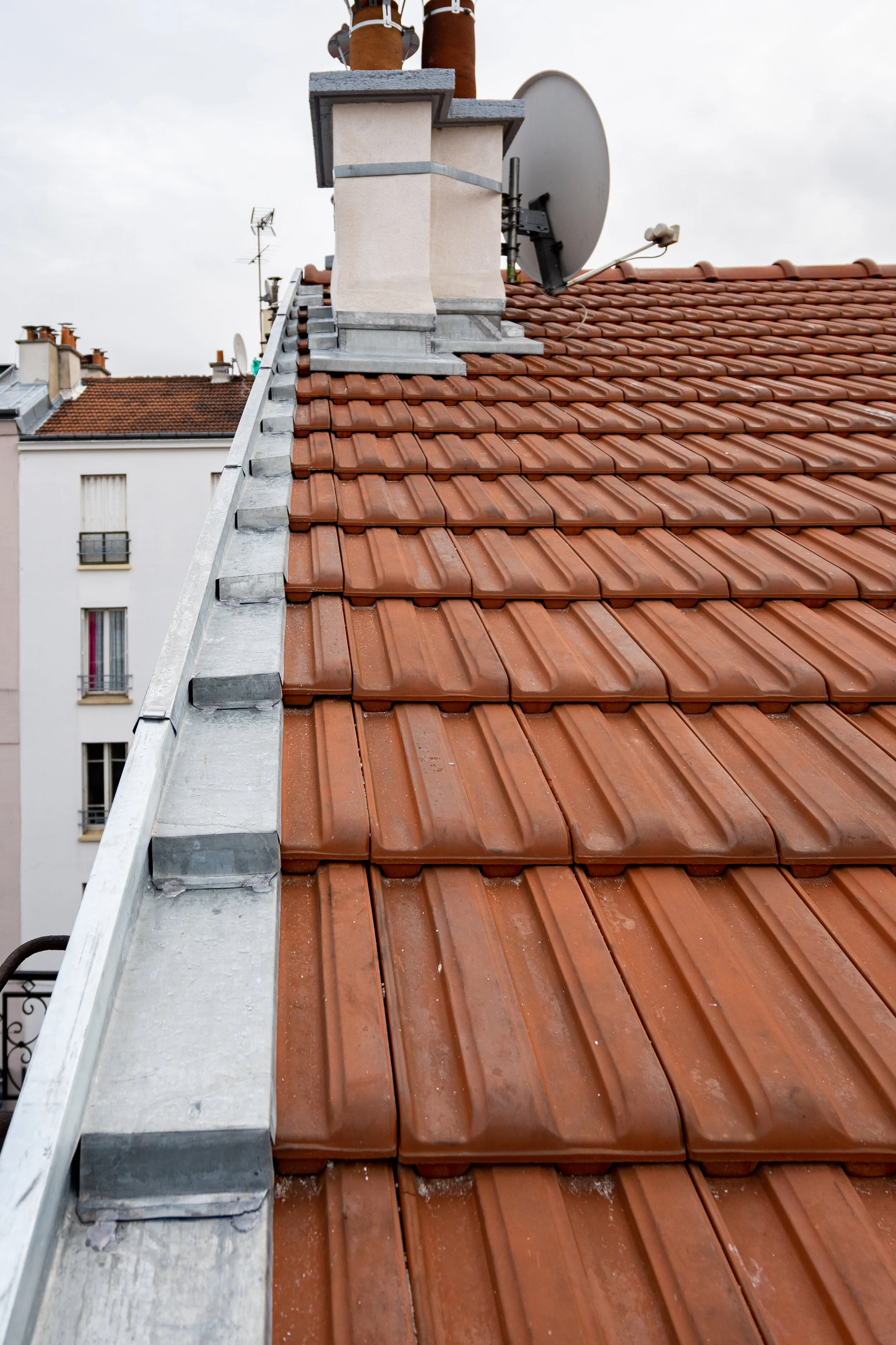 Renovation Terre Cuite Pantin — toiture parisienne