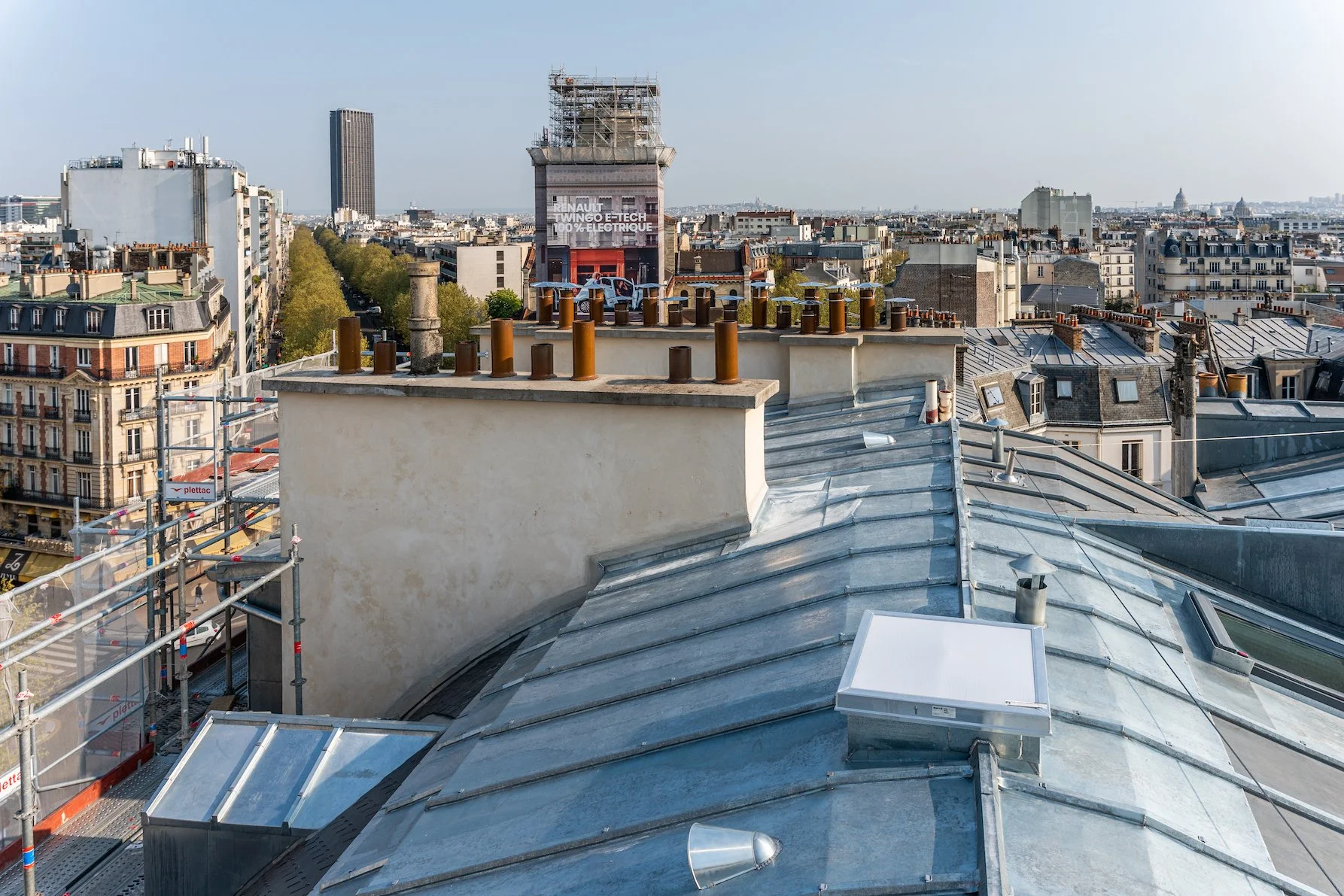 rénover la toiture d'un immeuble parisien — toiture parisienne