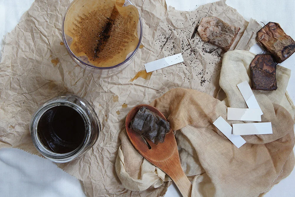 DIY Natural Ink with Black Tea — MELO handmades