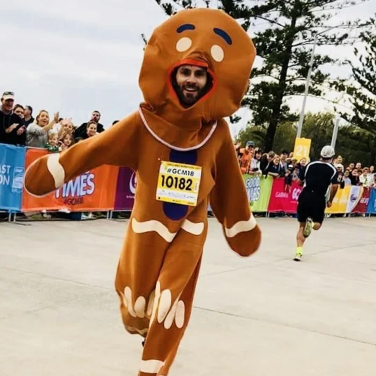 Gingerbread Man Running