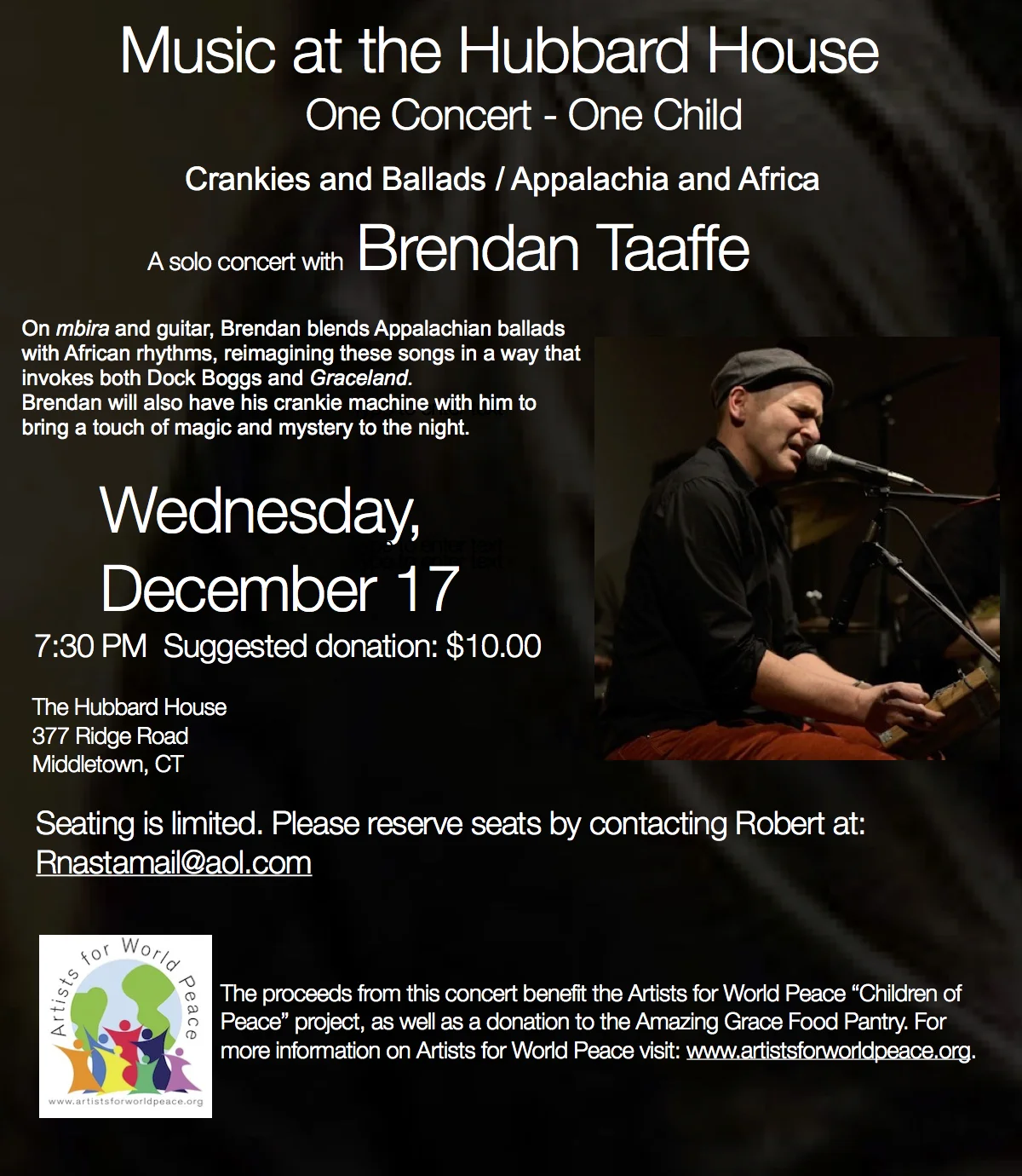 One Concert One Child — Artists for World Peace