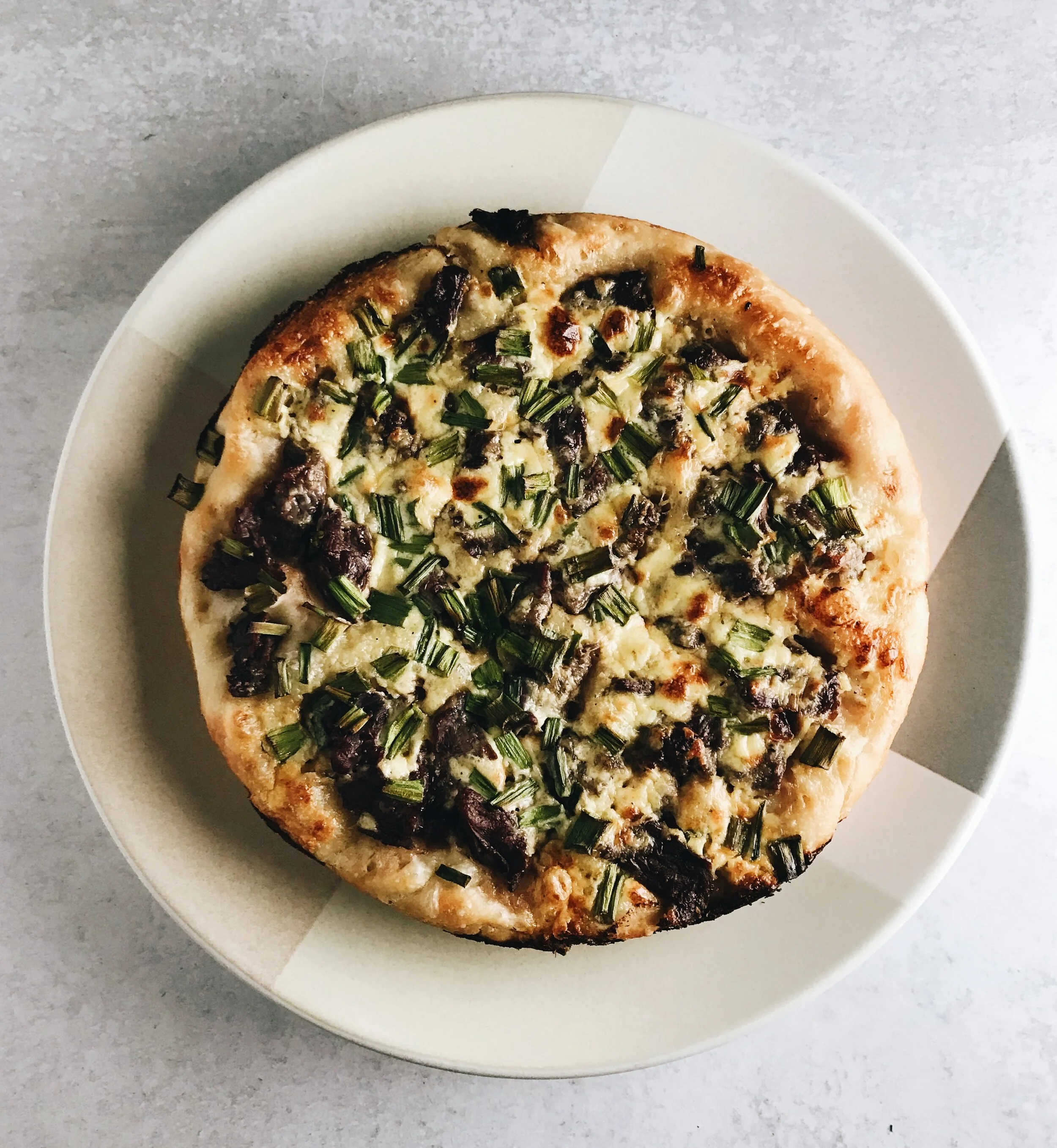 Recipe: Beef and Scallion Pizza — Seasoned With Sydney
