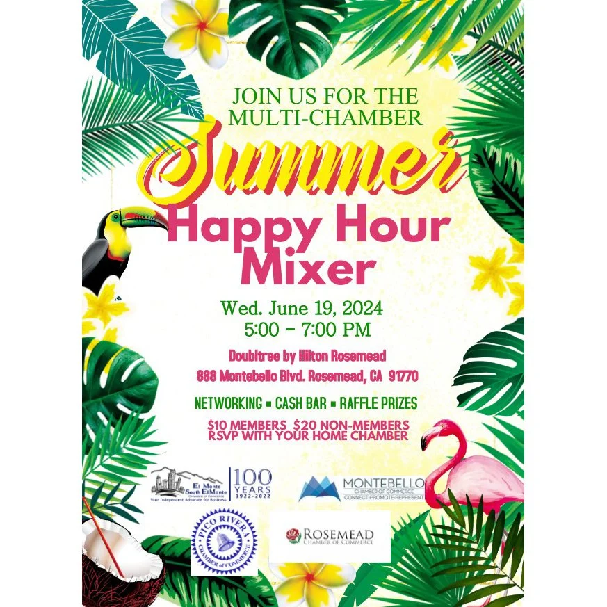 New Events — Rosemead Chamber of Commerce