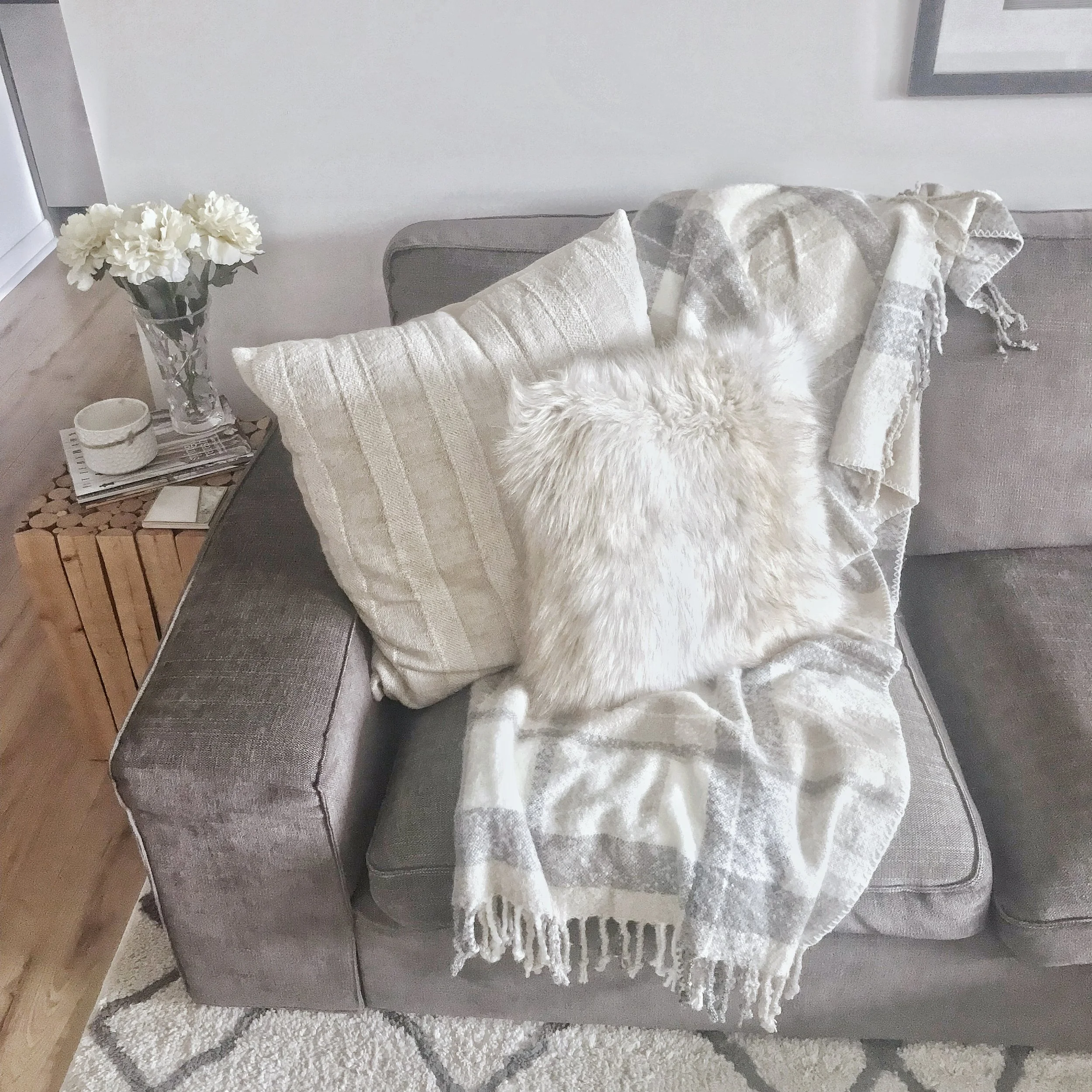 How To: Style a Throw Blanket — The Life She Wanders