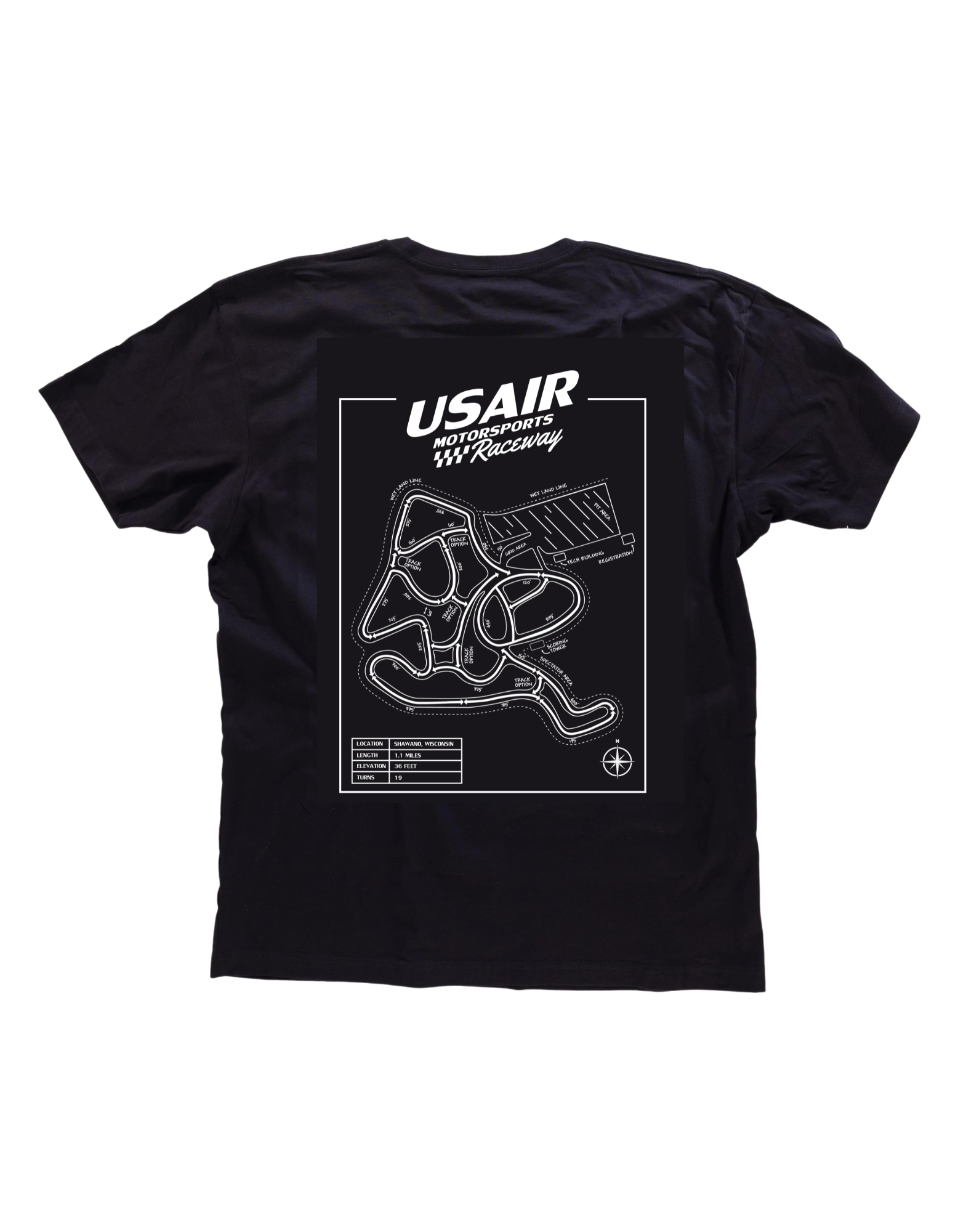 Blue Print Tee — USAIR Motorsports Raceway