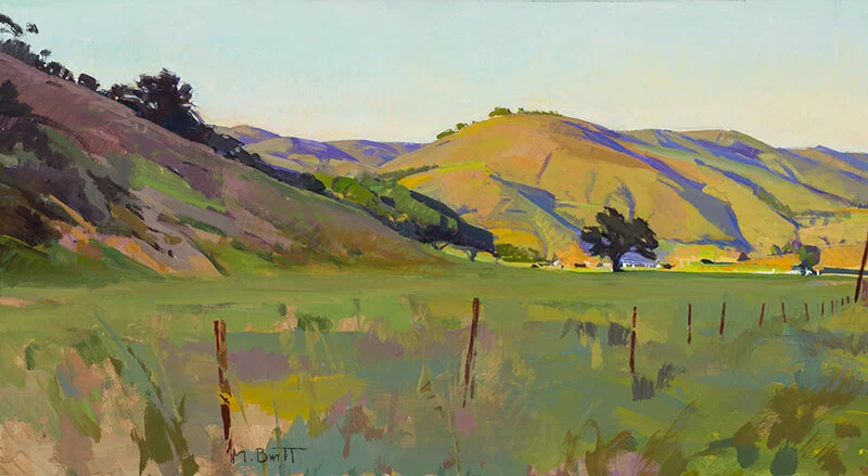 Goleta Estuary, litho — Marcia Burtt Gallery