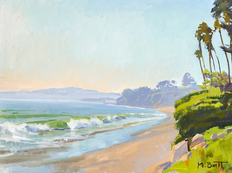 Goleta Estuary, litho — Marcia Burtt Gallery