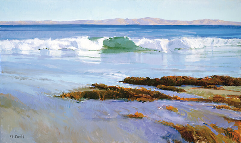Big Sur, Spring, signed litho — Marcia Burtt Gallery