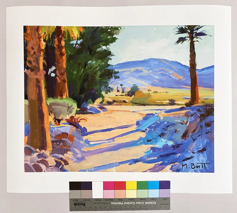 Walled Garden, litho — Marcia Burtt Gallery