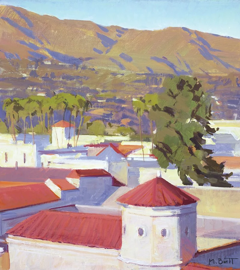 Goleta Estuary, litho — Marcia Burtt Gallery