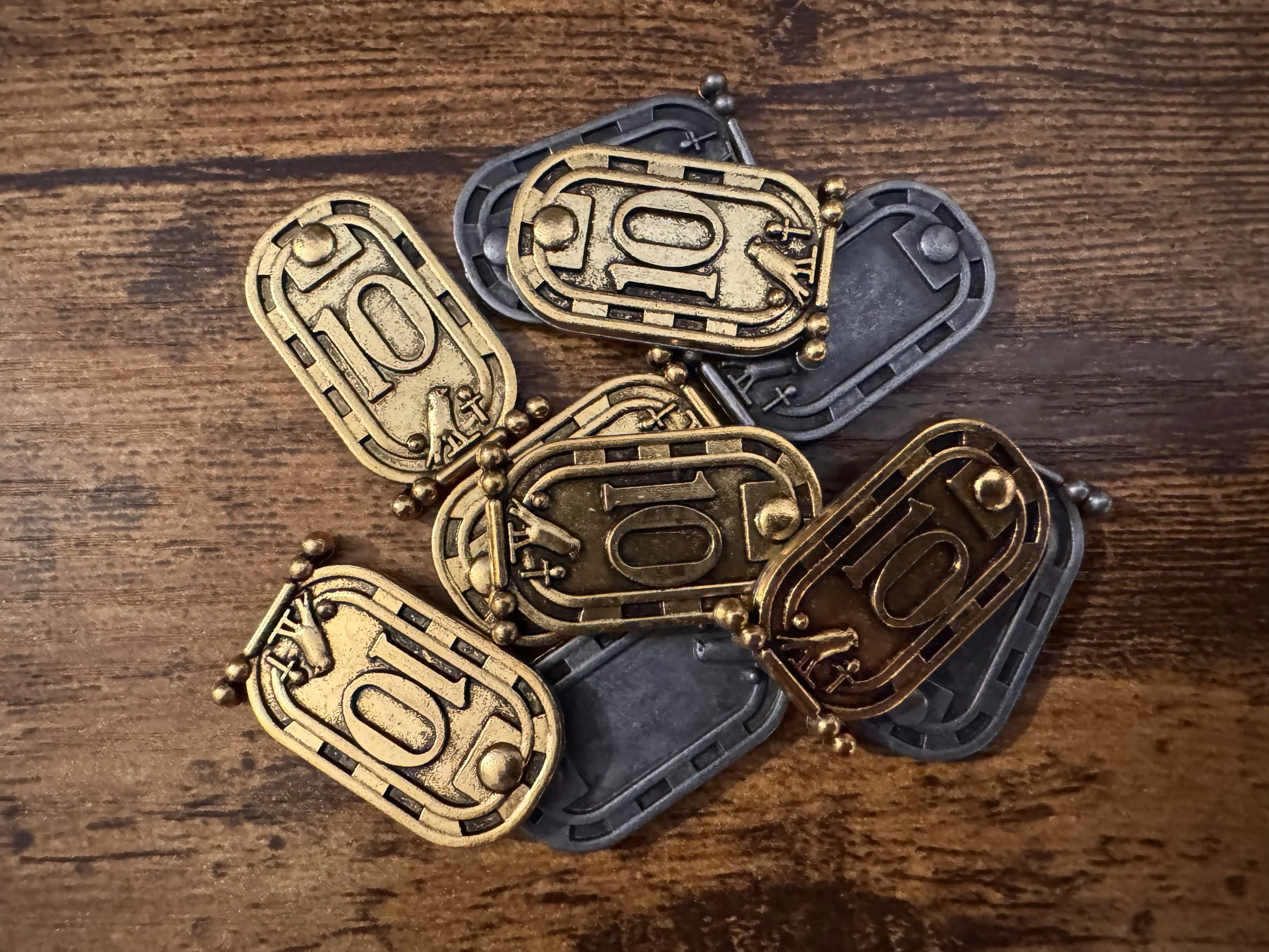 RA Metal Coin Set - Traders Expansion — 25th Century Games