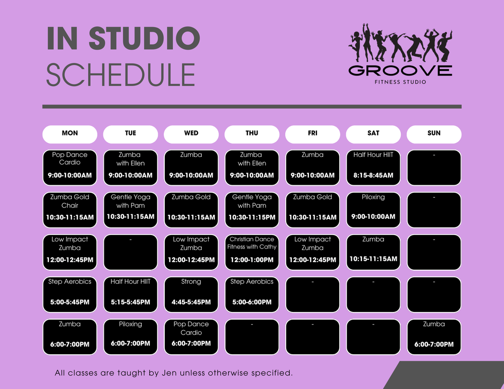 Groove Fitness Studio — Groove Fitness
