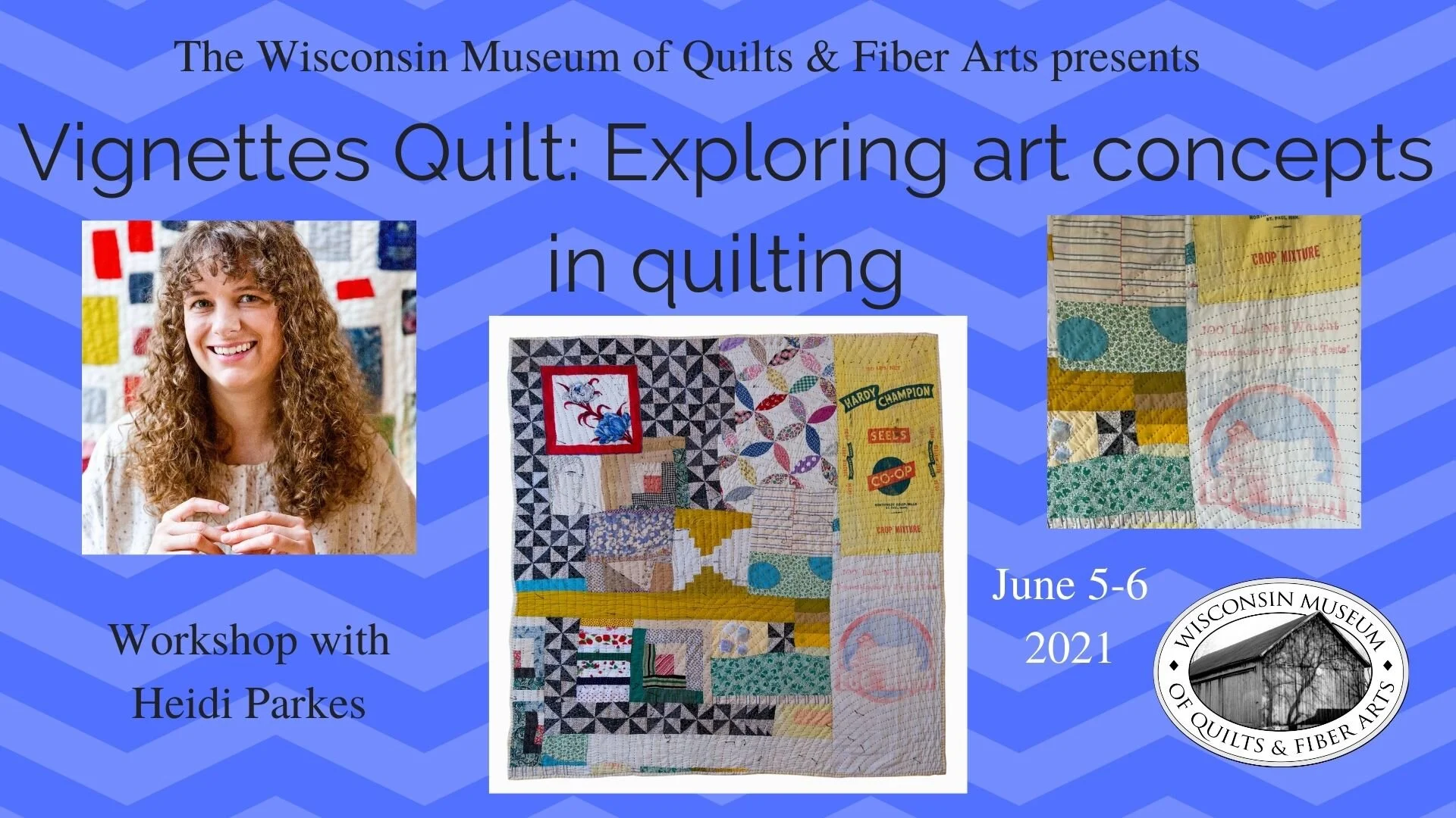 Vignettes Quilt: Exploring Art Concepts In Quilting With Heidi Parkes ...