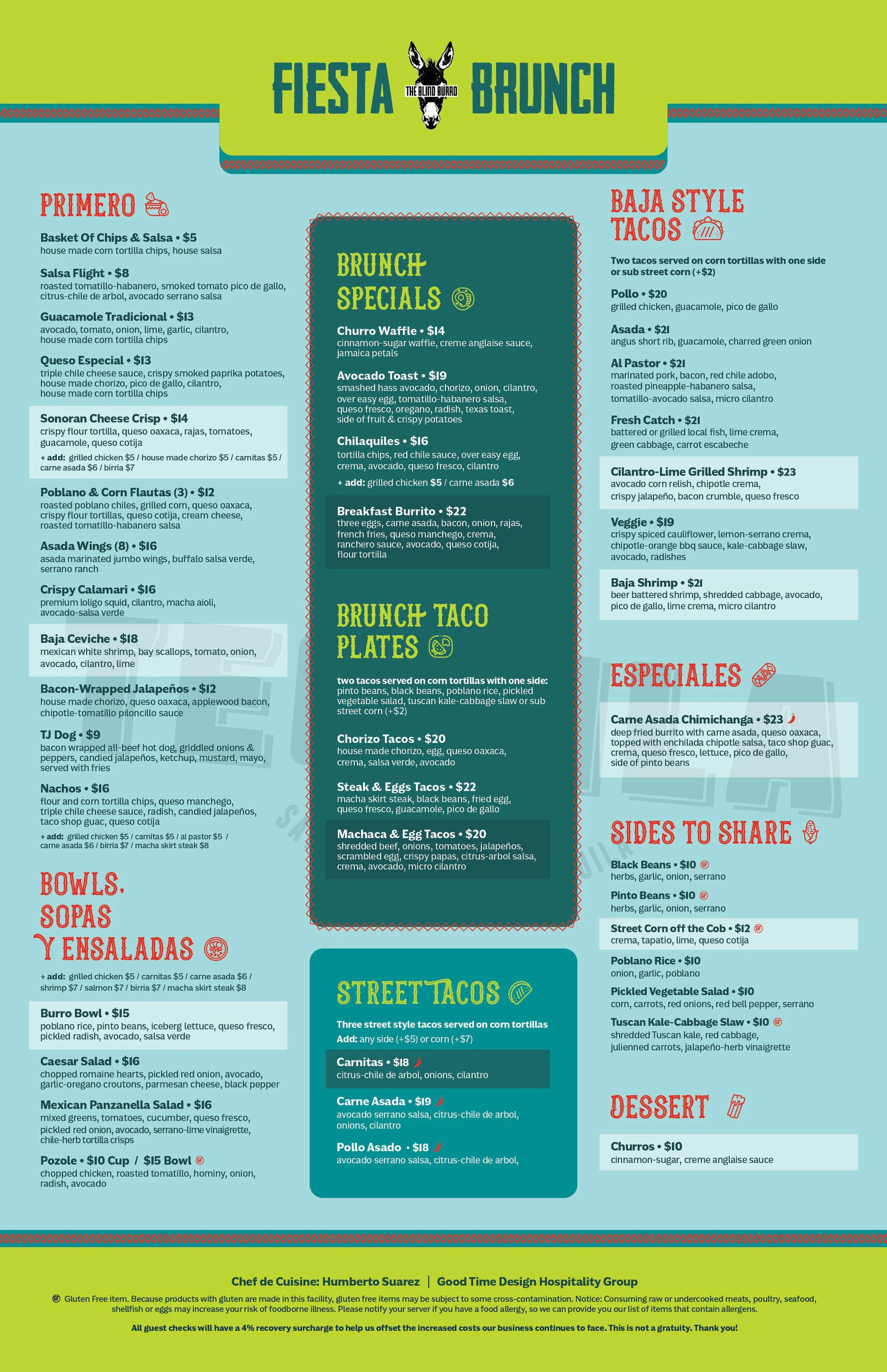 Events Main Menu - QR — The Blind Burro