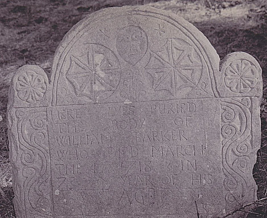 1st BURIAL GROUND, 1650 — North Andover Historical Society