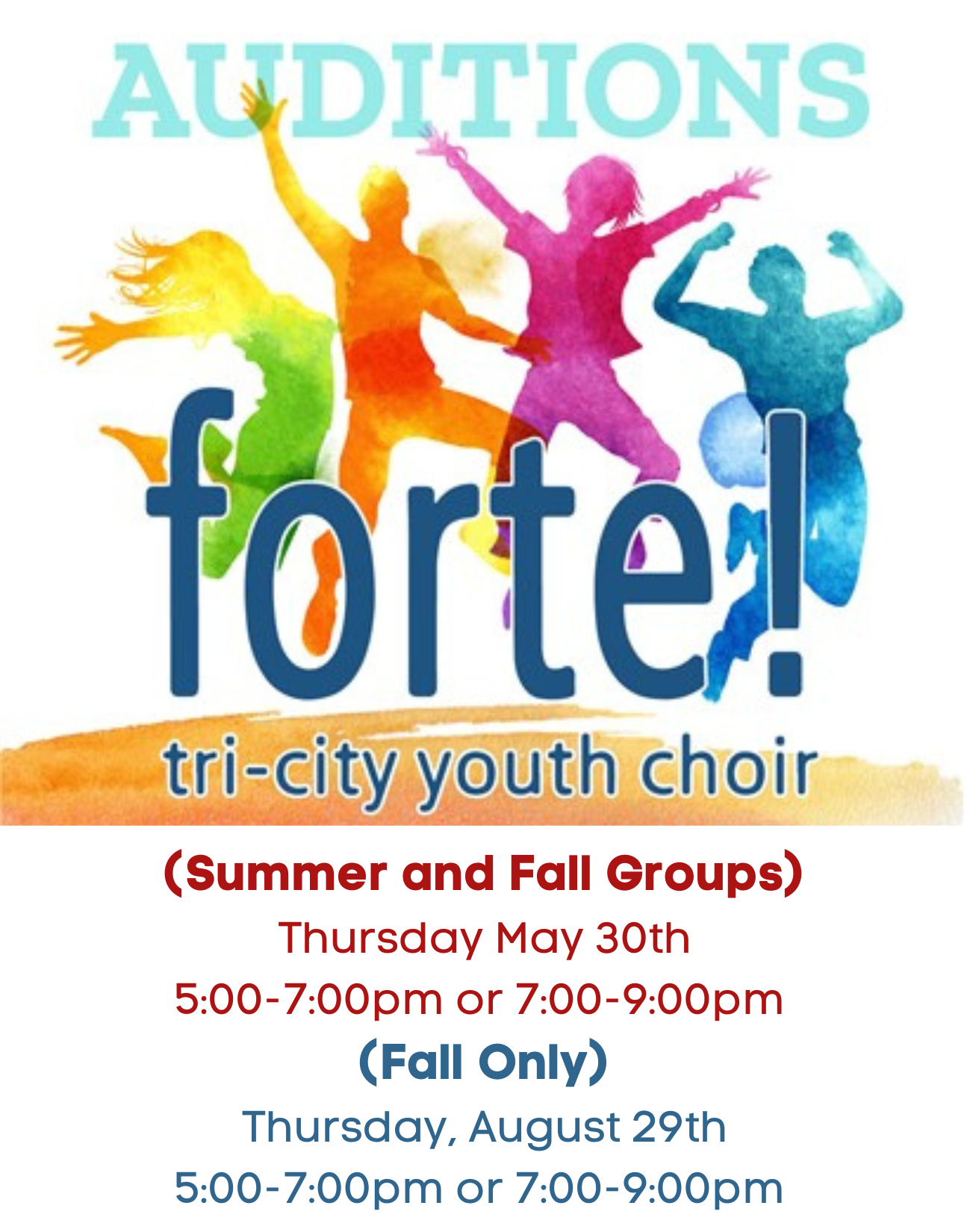 Forte! Show Choir — Tri-City Youth Choir