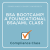 bsa training — Compliance Cohort