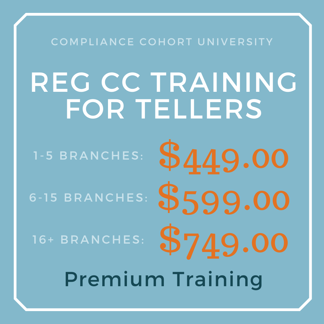 Reg CC Training for Tellers - A simple solution to train your tellers ...