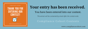 Entry Confirmation Page — Compliance Cohort