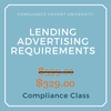 Lending Advertising Requirements — Compliance Cohort