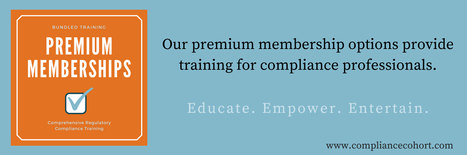 Premium Membership Options — Compliance Cohort