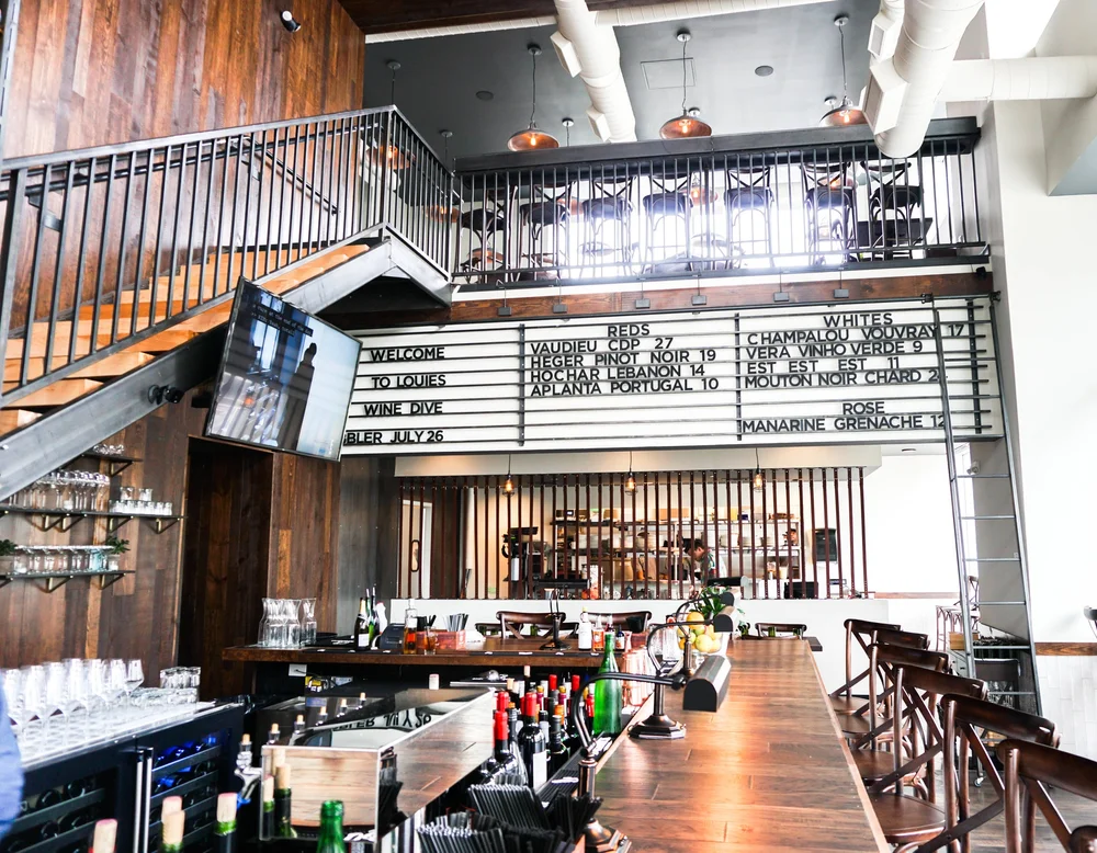 LOUIE'S WINE DIVE — the second muse