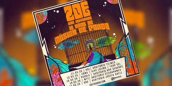 Zoé celebra 10 años de su álbum Música de Fondo con shows en México ...