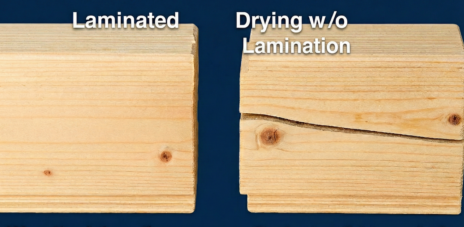 Log Home Packages: Laminated Logs Specs — U.S. LOG & TIMBER
