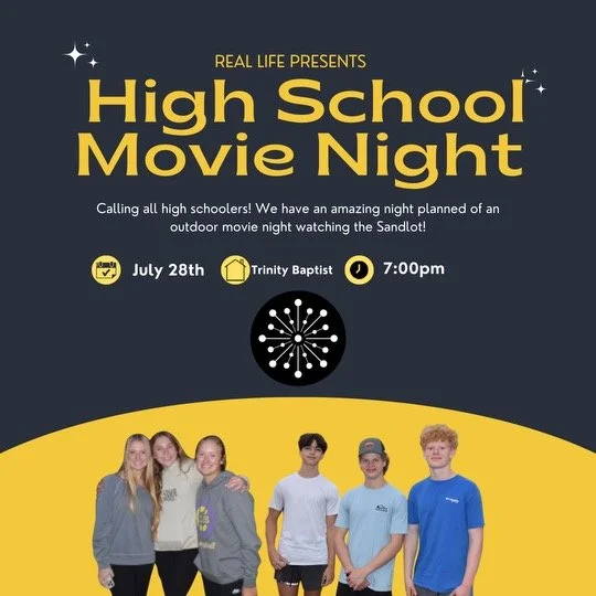 High School Movie Night — REAL LIFE CHURCH