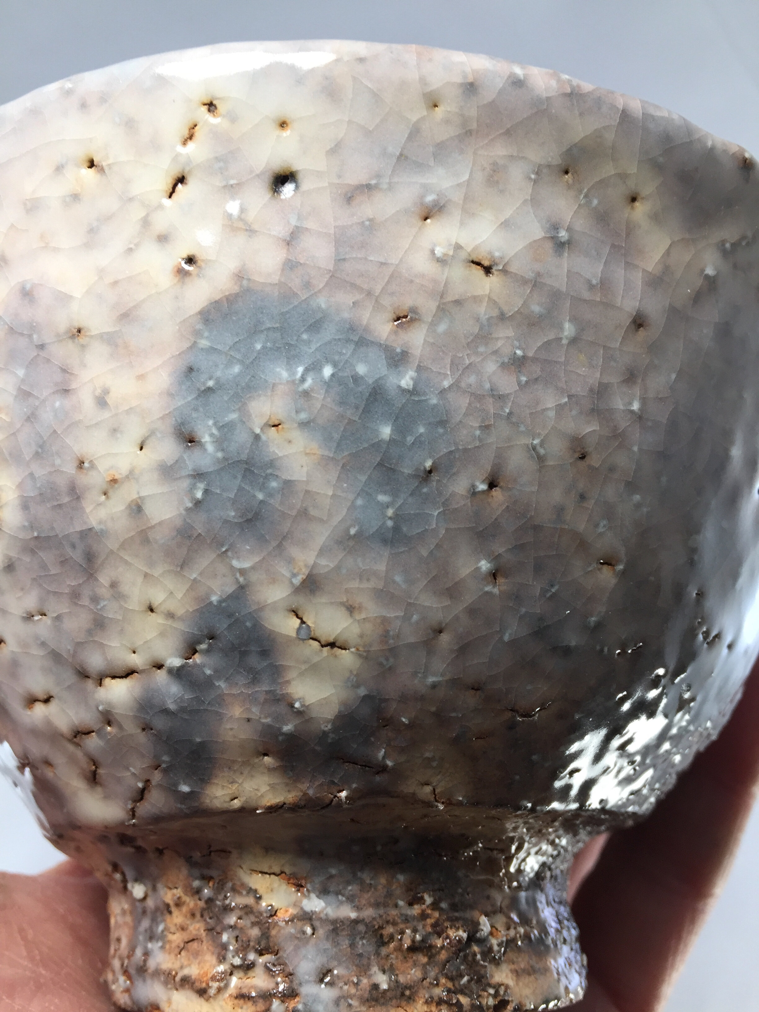 Hagi Chawan with Yohen effects by Tamamura Shogetsu (1918 - 1986 ...