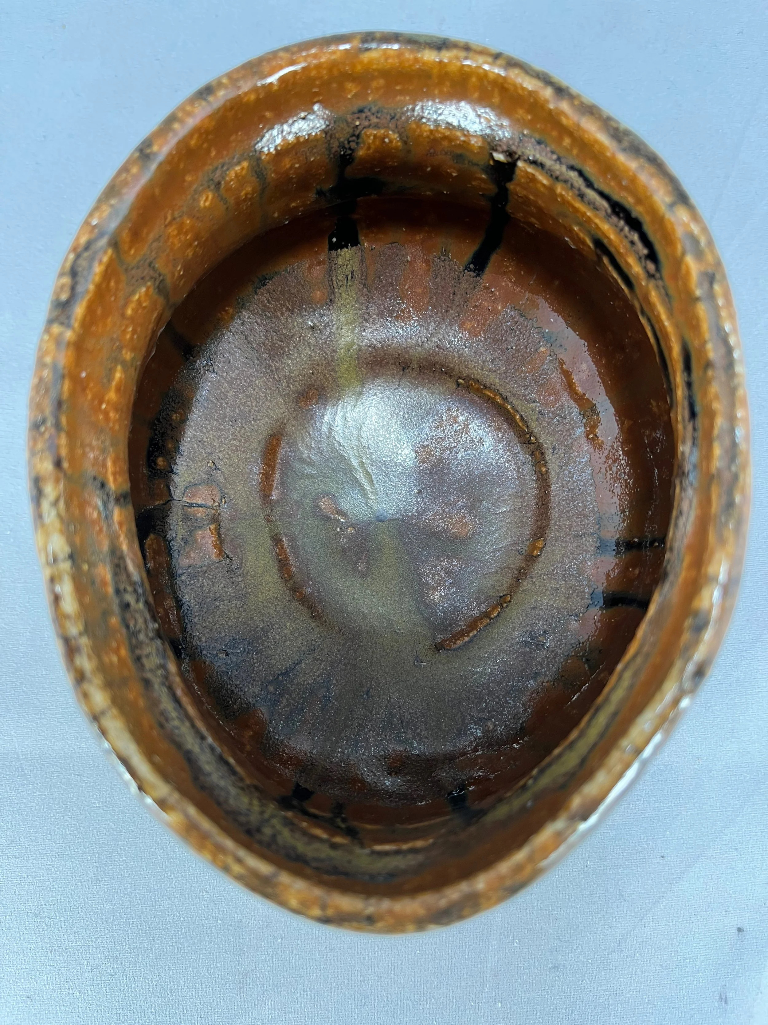 Kutsugata Seto Chawan by Intangible Cultural Property Mizuno Takuzo ...