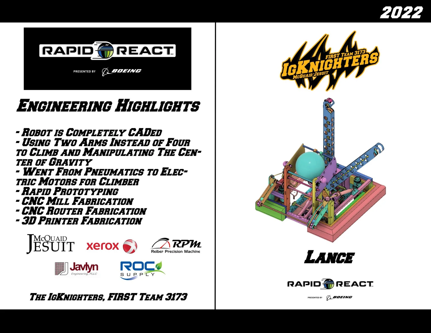 Brochures 2022 — IgKnighters Robotics