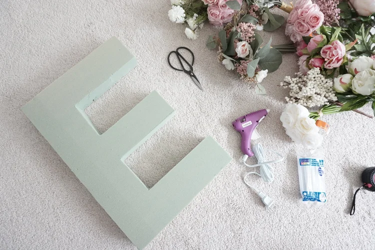 DIY : Flower Letters — Chic Style Living