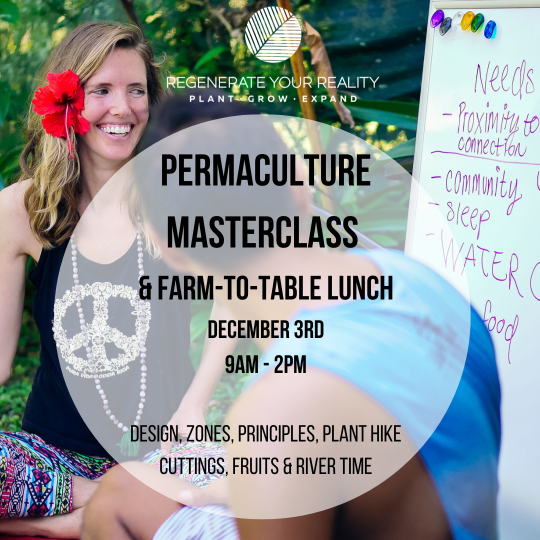 Permaculture Masterclass — Regenerate Your Reality
