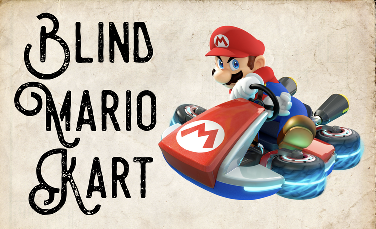 Blind Mario Kart (Party Game Rules)