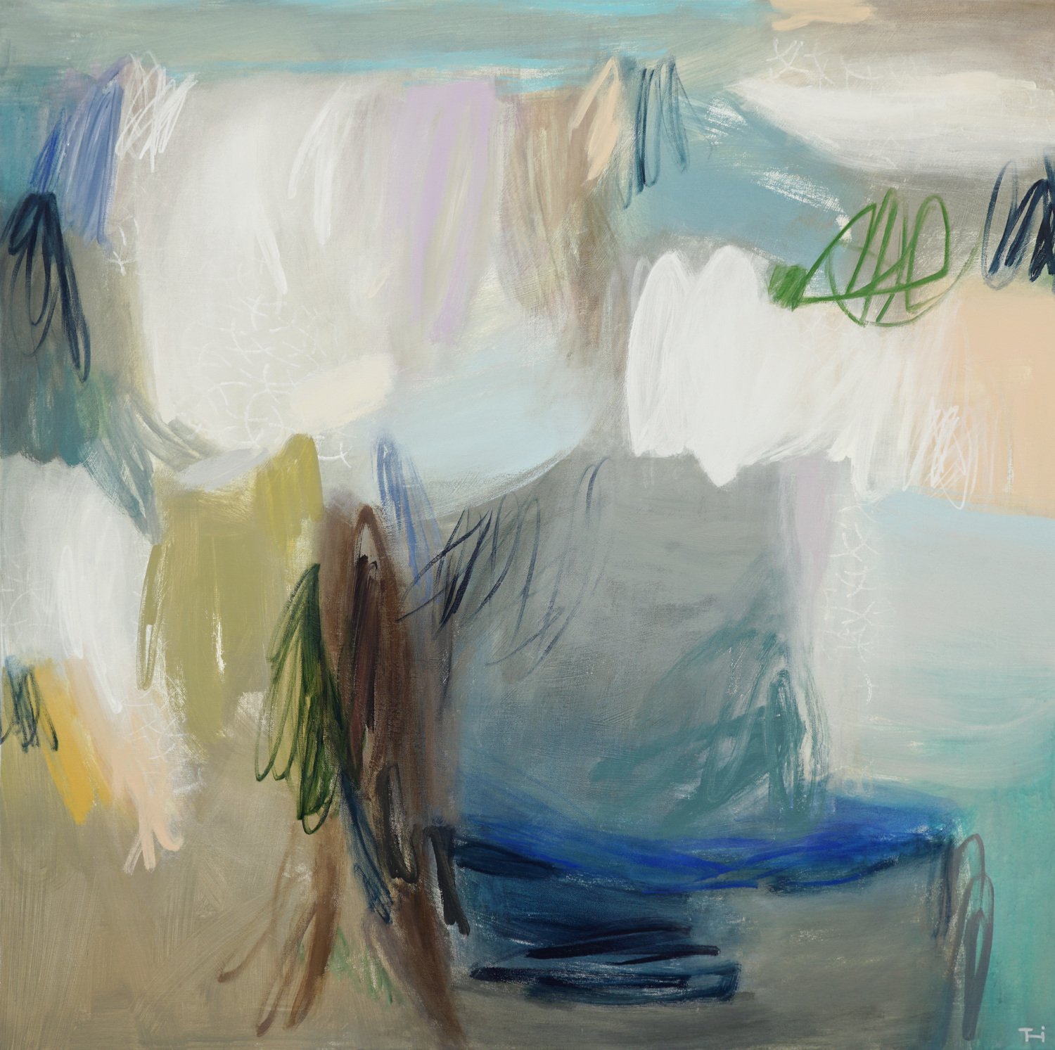 PAINTING CURRENT LARGE — Terri Dilling Art