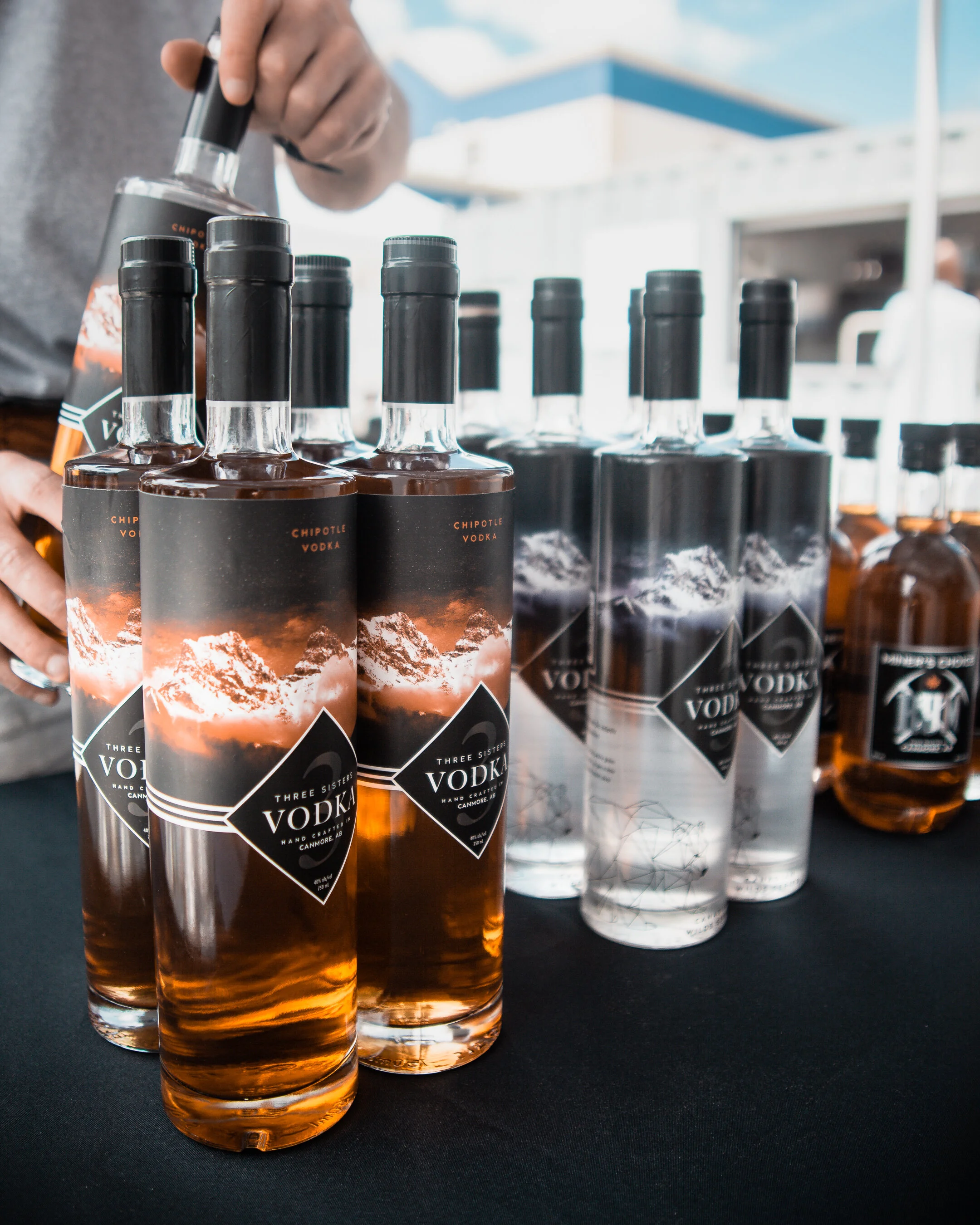 Three Sisters Vodka | Canmore AB | BLAKE Brewhouse & Distillery