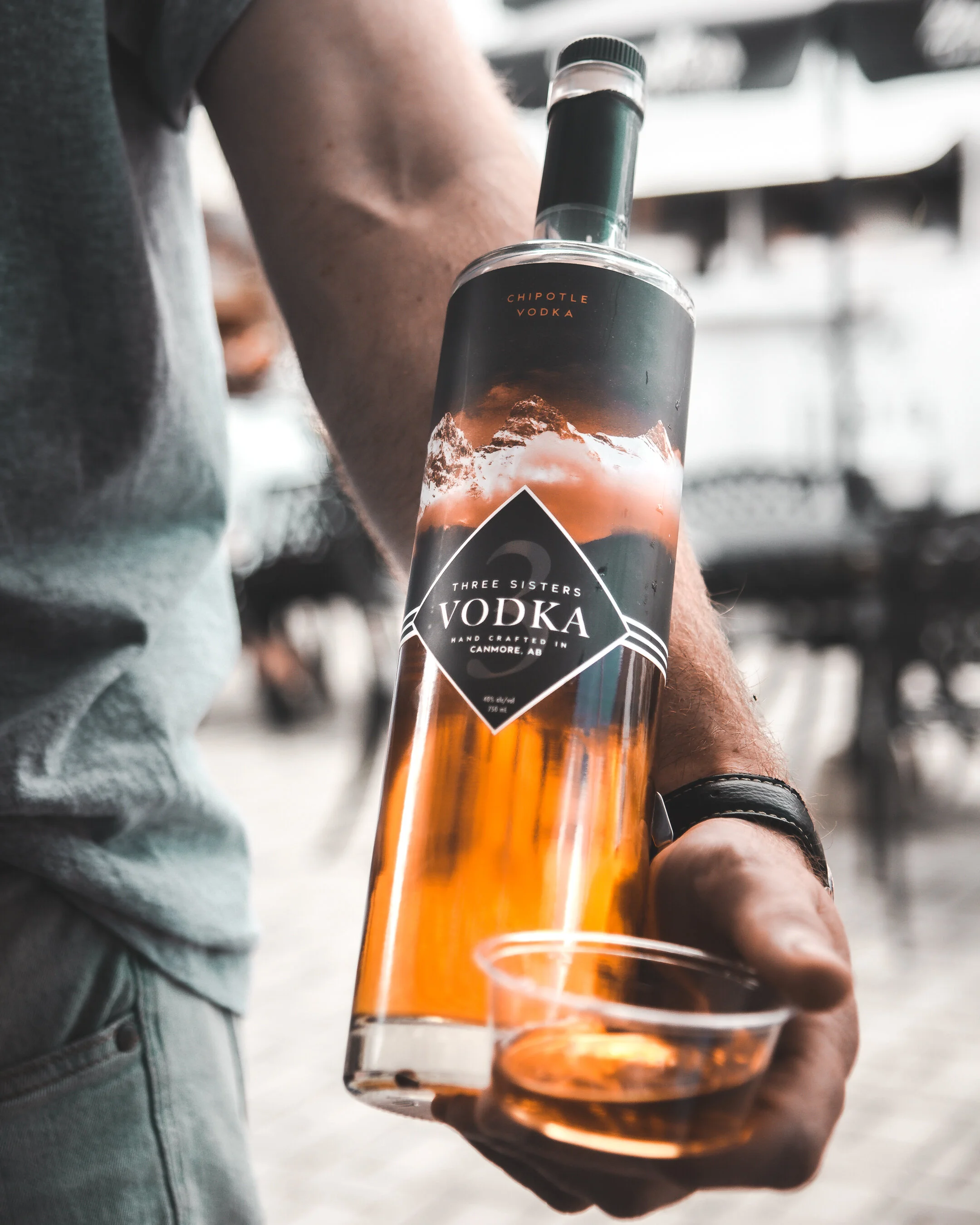 Three Sisters Vodka | Canmore AB | BLAKE Brewhouse & Distillery