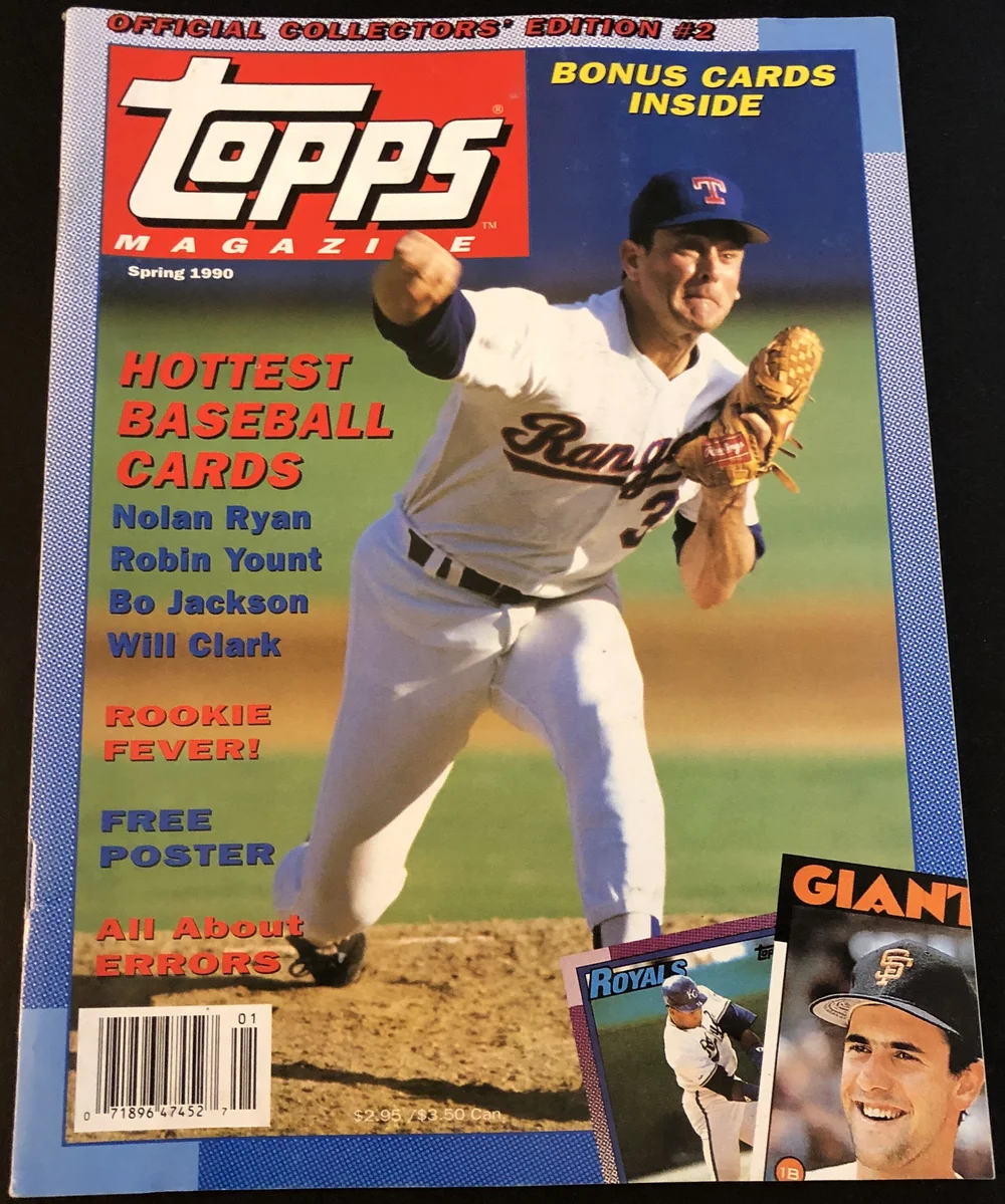 Topps Magazine - A Look Back at Issue 2 — WaxPackHero