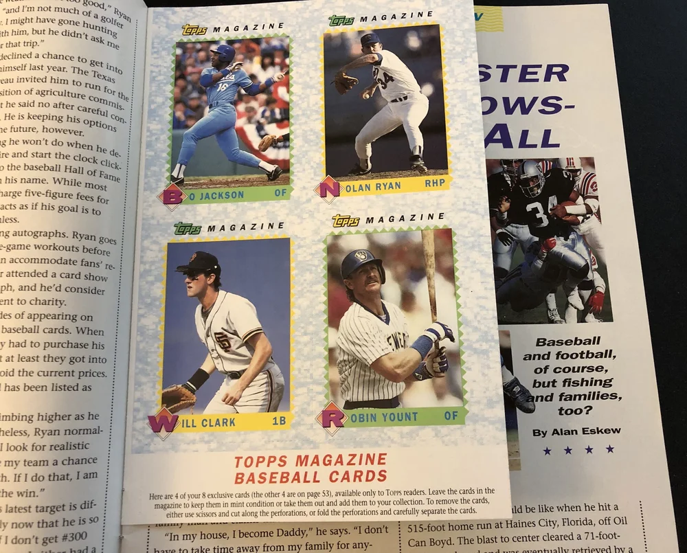 Topps Magazine - A Look Back at Issue 2 — WaxPackHero