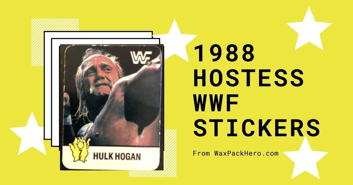 1988 Hostess WWF Stickers — WaxPackHero
