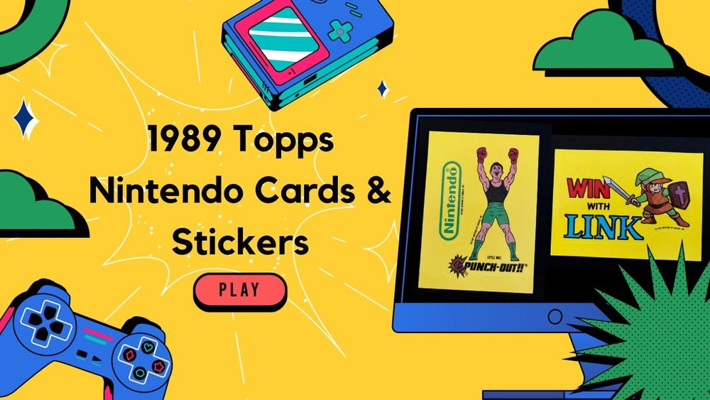1989 Topps Nintendo Game Cards and Stickers — WaxPackHero